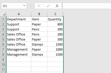 How to Hide Unused Cells in Excel & Google Sheets - Auto VBA