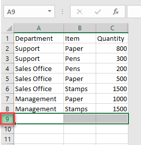 How to Hide Unused Cells in Excel & Google Sheets - Auto VBA