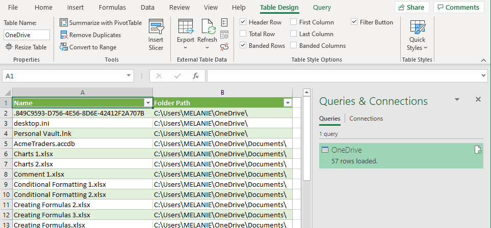 How To Export Folder And Subfolder Structure To Excel Auto Vba