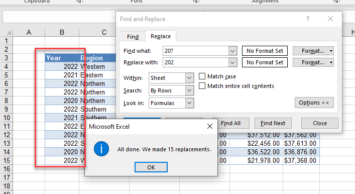 Find & Replace With Wildcards in Excel & Google Sheets - Auto VBA